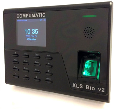 Compumatic XLS-Bio Fingerprint Time Clock System – Allied Time USA